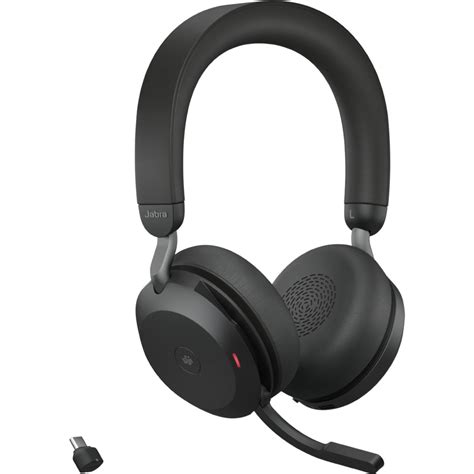 Jabra Evolve2 75 Headset Black Walmart Com