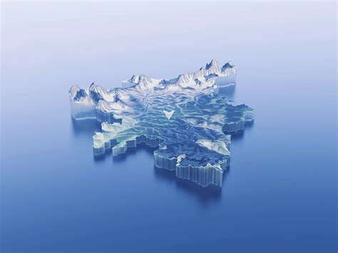 Multi Style 3d Terrain Design Practice By Bymd On Dribbble