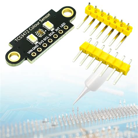 tcs34725 color sensor recognition module iic rgb color sensor for arduino stm32 [superecho ph