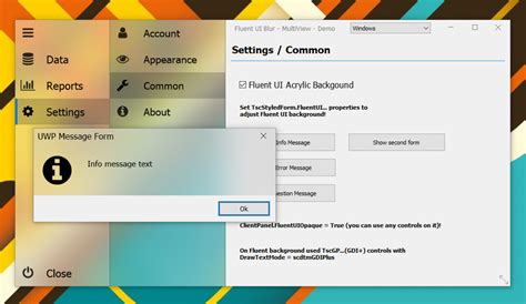 Ann Stylecontrols Vcl With Fluent Ui Background Support Just Released Delphi Third Party
