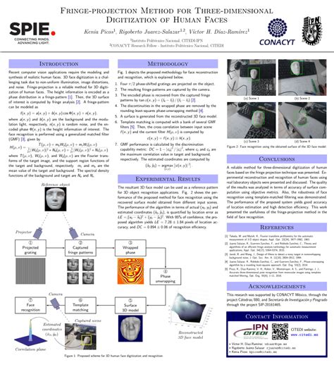 Pdf Fringe Projection Method For Three Dimensional Digitization Of Human Faces