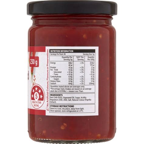 Chilli Honey Woolworths At Jimmy Koonce Blog