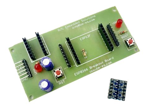 BMES ESP8266 WiFi Breakout Board MBATechmeds