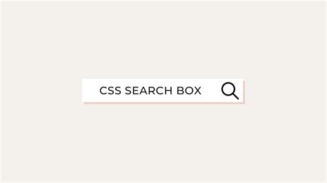 Free 60 Css Search Box Code Snippets