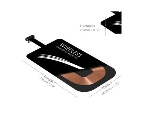 Jual Qi Wireless Charging Receiver Usb Type C Xiaomi Samsung Shopee Indonesia