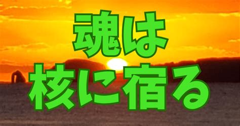 魂は核に宿る 全ての核はワームホールで繋がっている｜嶺一摩