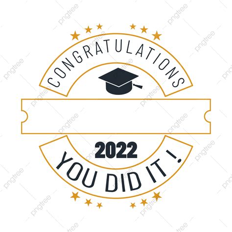 2022년 졸업반 로고 배너 배너 라벨 학기말 박사 모자 졸업반 졸업 모자 축하 별 눈금 졸업 2022 Png 일러스트 및 벡터 에 대한 무료 다운로드 Pngtree