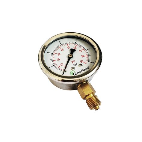 INDUSTRIAL PRESSURE GAUGE MANOMETER G GREEN GLOW UAE