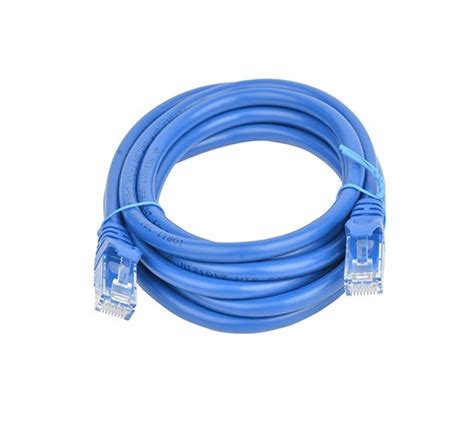2m Blue Cat6a UTP Ethernet Cable Plexus Computing