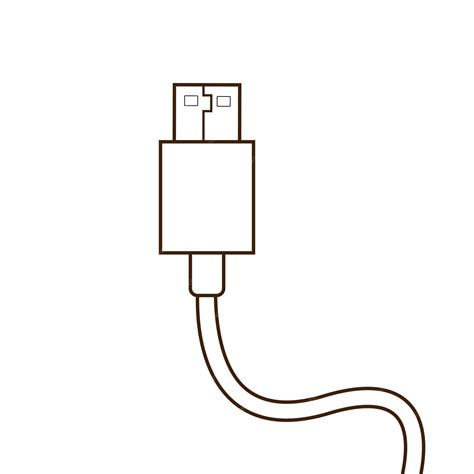 Premium Vector Usb Cable