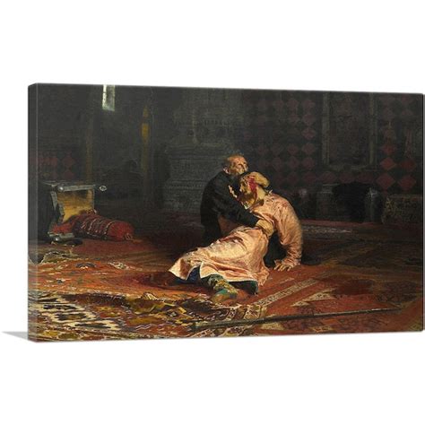 Ivan The Terrible And His Son Print Etsy