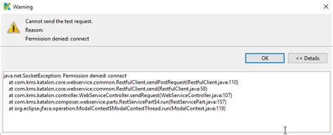 590 Getting A Socketexception Permission Denied Connect After Update Bug