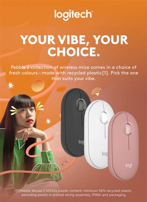 Jual Logitech Pebble 2 M350s Mouse Wireless Bluetooth Slim Silent Shopee Indonesia