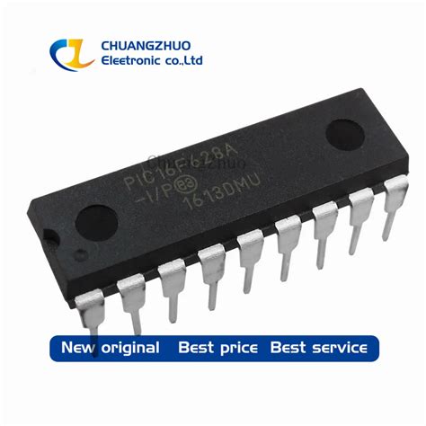 New Original Pic16f628a Ip Dip 18 Pic16f628a Pic16f628 16f628 Flash
