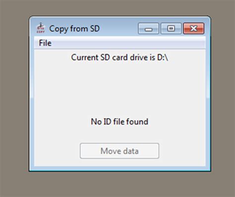 GitHub Jevansbio RFIDcopy Program To Easily Copy Data From An SD Card To An Appropriate Directory
