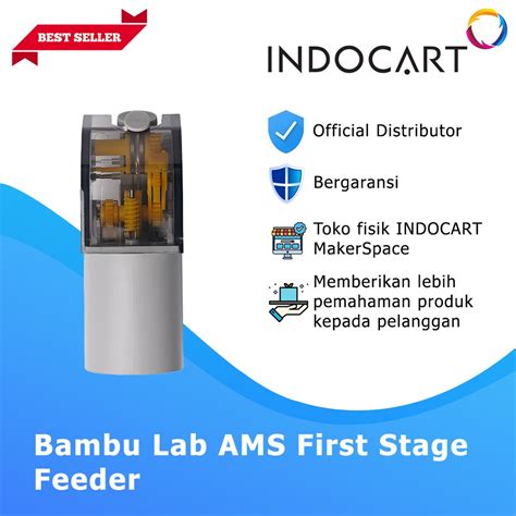 Indocart 3d Printer Parts Bambulab Ams First Stage Feeder Bamboo Lab Shopee Malaysia