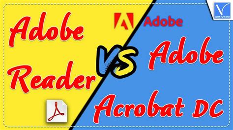 Adobe Reader Vs Adobe Acrobat Dc Standard Vs Pro [2024]