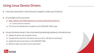 Programming Exercises I2C For STM32mp157 PPT