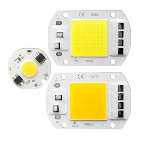 COB LED светодиод 220В теплый белый с драйвером купить в Москве с ...