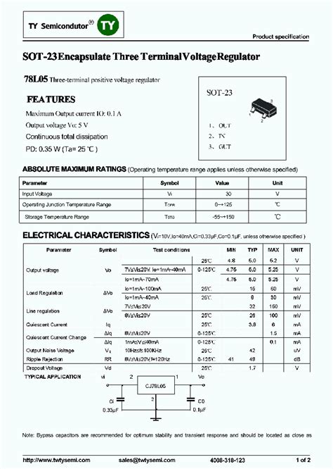 78L05_7536178.PDF Datasheet Download --- IC-ON-LINE