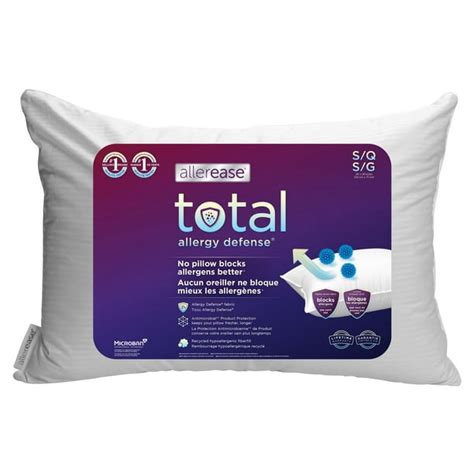 Allerease Total Allergy Defense Pillow Standardqueen Allerease