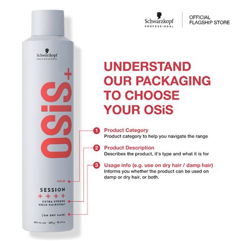 Osis Session Extra Strong Hold Hairspray