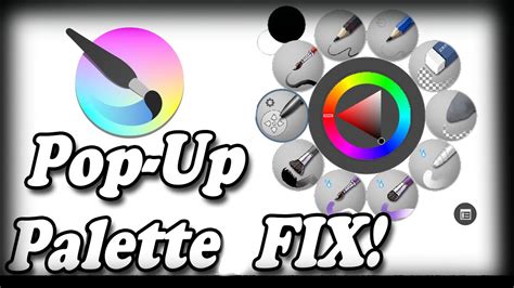 Krita Pop Up Palette Pinselrad Fix Youtube