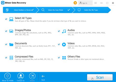 How To Recover Lost Data Using Bitwar Data Recovery Bitwarsoft