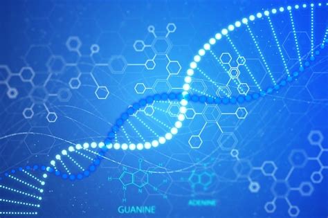 Premium Photo Structure Molecule Background