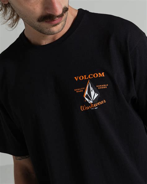 Camiseta Volcom Enamel Preta Volcom Brasil Loja Oficial