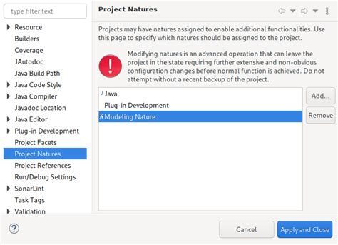 Broken View Of Src Folder For Package Explorer With Modelling Nature In Eclipse Stack Overflow