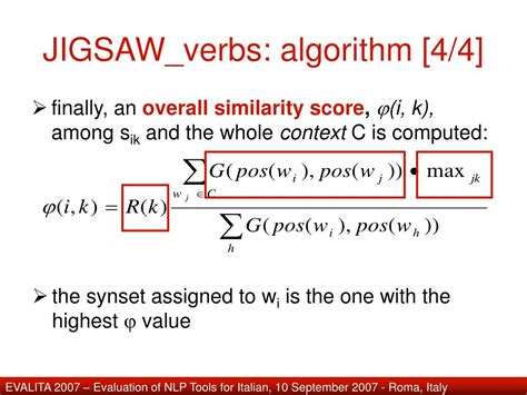 Ppt Jigsaw An Algorithm For Word Sense Disambiguation Powerpoint Presentation Id 4958280