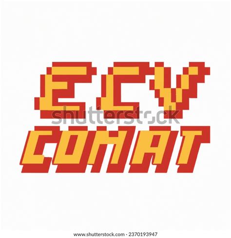 Pixel Art Vectorstyle Image Contains Letters Ai Generated Image