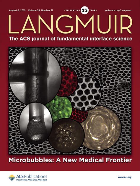 Langmuir On Twitter Nowavailable Our New Special Issue On