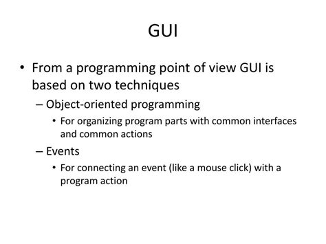 PPT Graphical User Interfaces PowerPoint Presentation Free Download ID