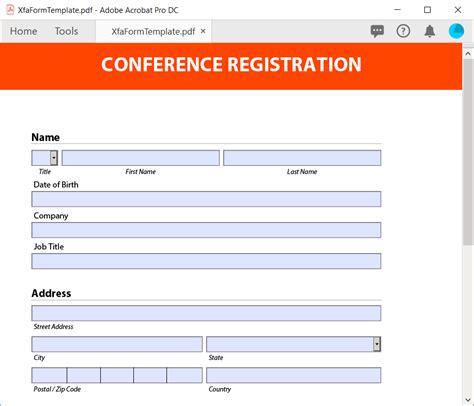 How To Fill The XFA Form Fields In C And VB NET