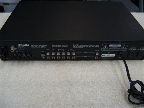Adcom Gtp 400 Tuner Preamp Chicago Pawners And Jewelers