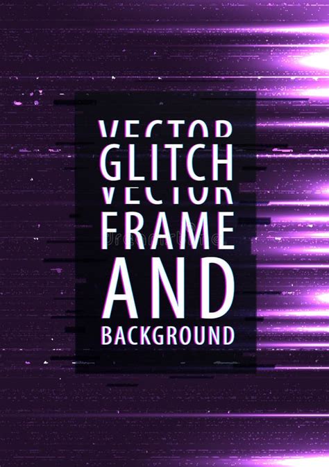 Vector Glitch Texture Stock Vector Illustration Of Concept 134841984