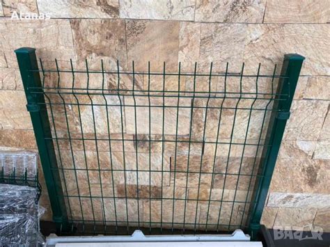 Оградни пана с ПВЦ покритие Колове Врати Портали Декоративна оградна мрежа Жив плет в