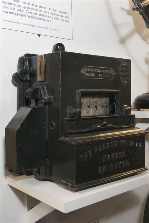 Reason Slot Meter C 1920 Science Museum Group Collection