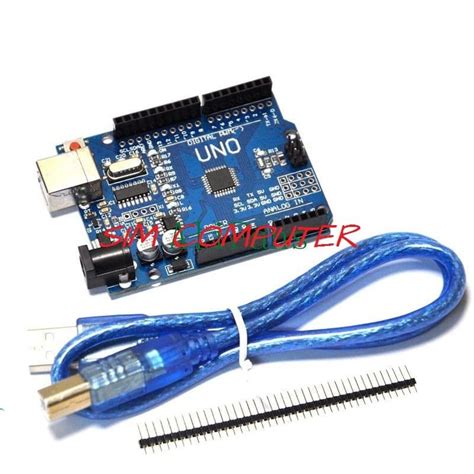 jual arduino uno smd r3 atmega328 dan kabel usb header clone shopee