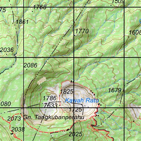 Gunung Tangkuban Perahu 1 50k Map By Wanto Nurjaman Avenza Maps