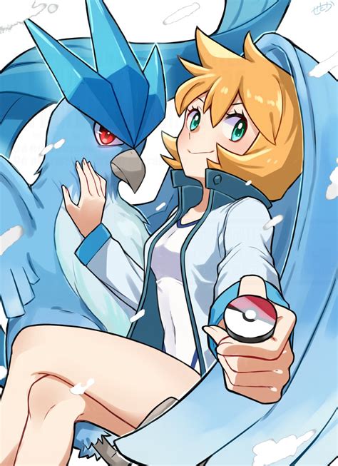 Amakusa Setoka Articuno Misty Pokemon Nintendo Pokemon Pokemon