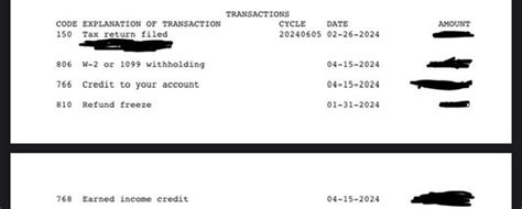 Code 810 Refund Freeze Tt 151 Reference 1242 R Irs