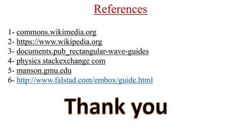 Waveguides And Its Types Field View And Structures Pptx