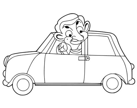 40 Mr Bean Coloring Pages Free Printable Pdf  Png And Online