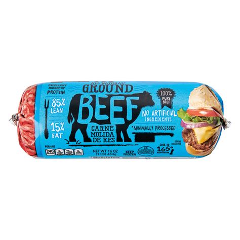 85 Lean Ground Beef Chub Same Day Delivery Or Pickup Aldi
