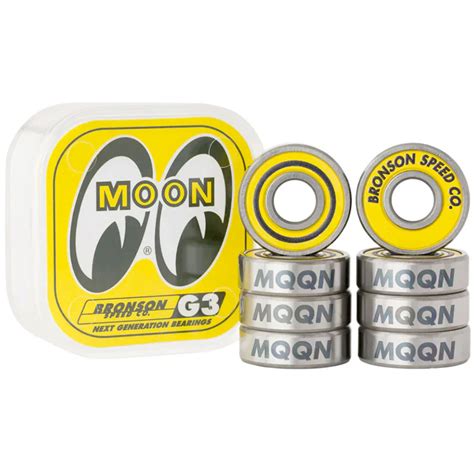 Bronson Bearings G3 Mooneyes Industry Skate And Snow