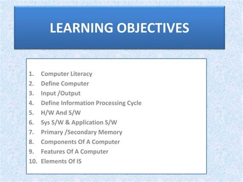 Basic Computer Slides Ppt