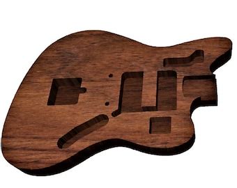 JM Guitar Body Style Svg Dxf File For CNC Xcarve Onefinity Shapeoko Cnc Machine GRBL Etsy